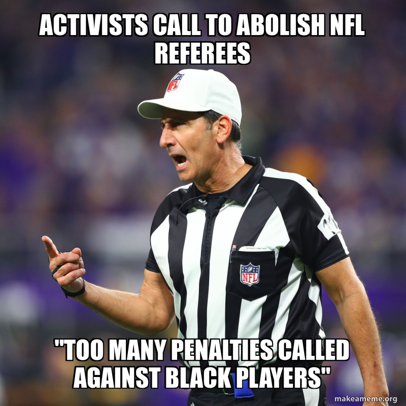 Activists call to abolish NFL referees "too many penalties called ...