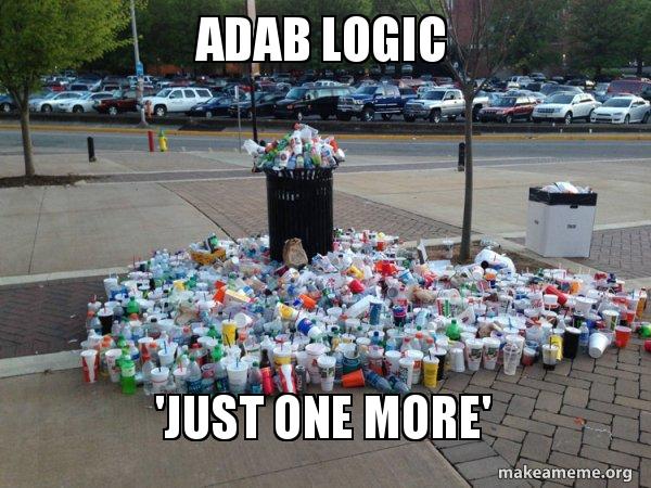 adab logic 'just one more' - Canadian Football Fans meme Meme Generator