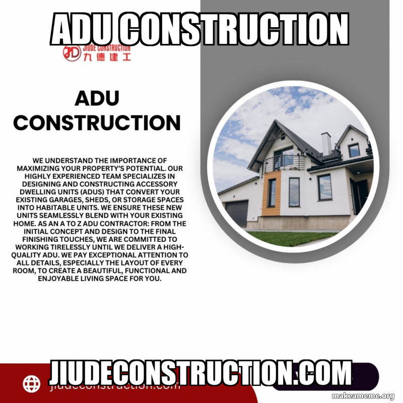 ADU Construction jiudeconstruction.com - Maximize your propertyâ s ...