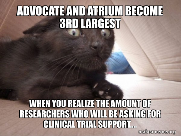 Advocate and Atrium become 3rd largest When you realize the amount of ...