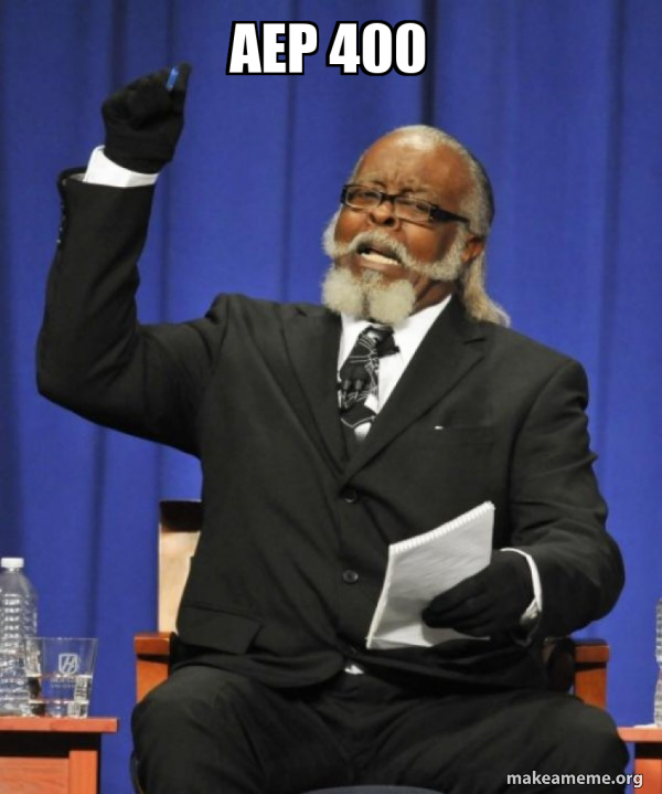 aep 400 - Too Damn HIgh Meme Generator