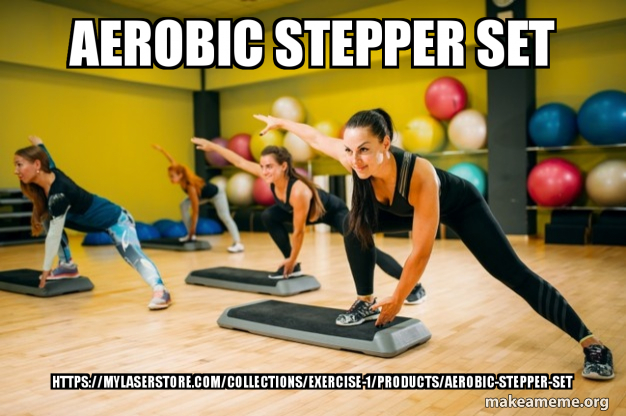 Aerobic stepper set https://mylaserstore.com/collections/exercise-1 ...