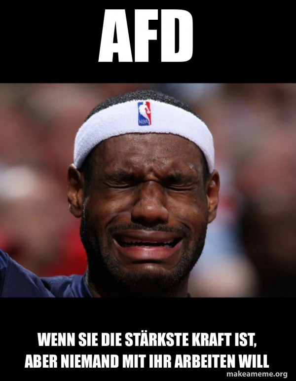 AFD Wenn sie die stärkste Kraft ist, aber niemand mit ihr arbeiten will ...