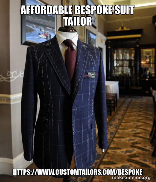Affordable bespoke suit tailor https://www.customtailors.com/bespoke ...