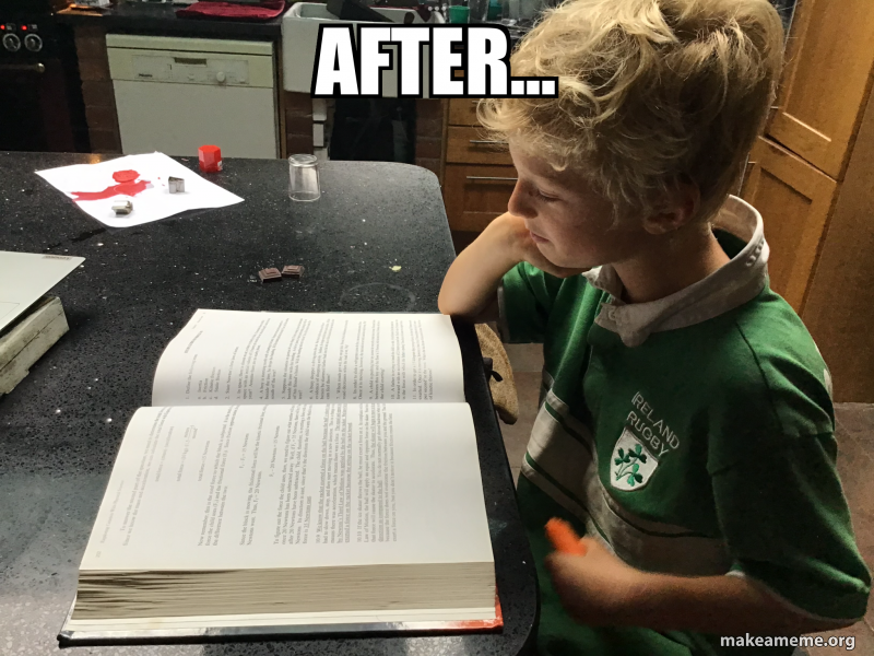 after... Meme Generator