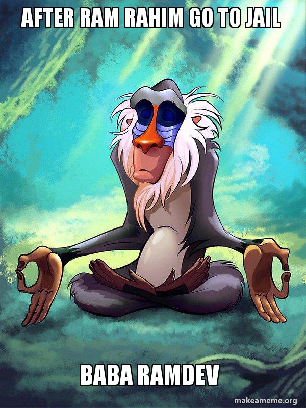 Baba Ram Rahim Memes