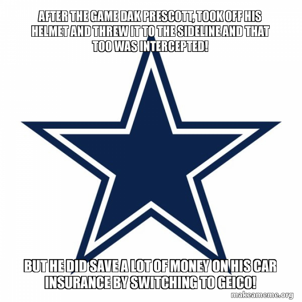 After the game Dak Prescott, took off his helmet and threw it to the ...