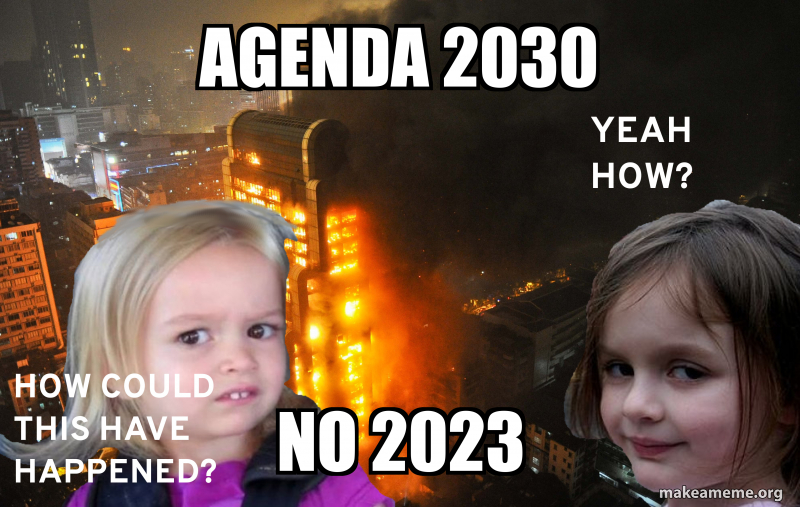 AGENDA 2030 no 2023 Meme Generator