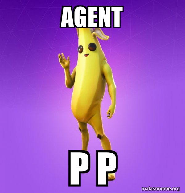 agent p p - Peely Meme Generator