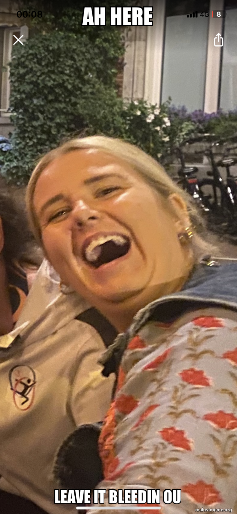 Ah here Leave it bleedin ou Meme Generator