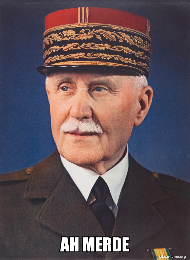 ah merde Meme Generator