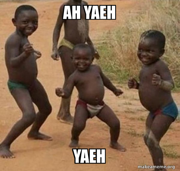Ah yaeh Yaeh - Dancing Black Kids Meme Generator