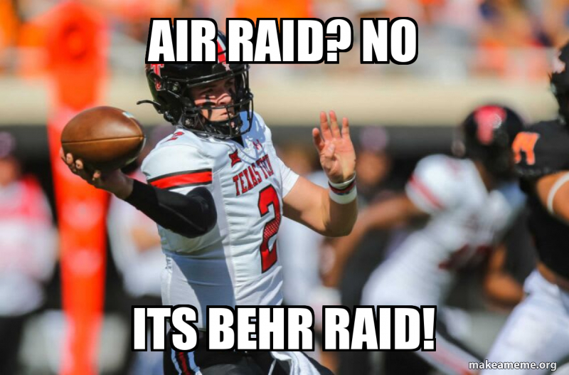Air Raid? No Its behr Raid! Meme Generator
