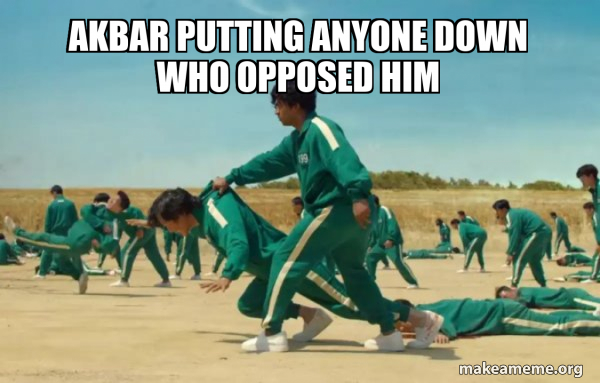 Akbar putting anyone down who opposed him - Squid Game Ali Holding ...
