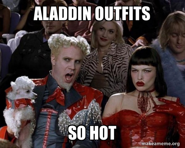 Aladdin Costume Memes Historically Accurate Aladdin: Animated Reaction