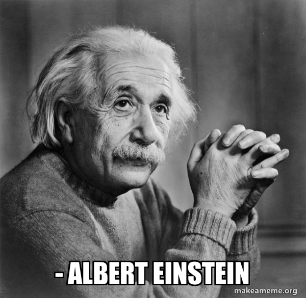 - Albert Einstein - Serious Albert Einstein Meme Generator