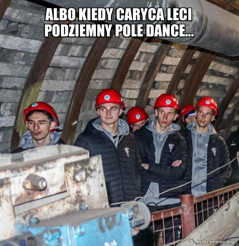 Albo kiedy Caryca leci PODZIEMNy pole DANCE... Meme Generator