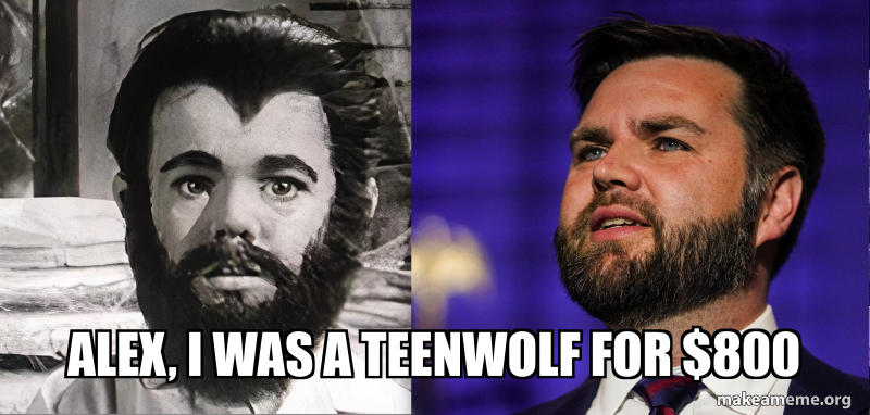 alex, i was a teenwolf for $800 Meme Generator