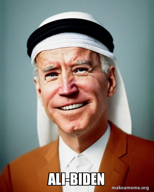 ali-biden Meme Generator