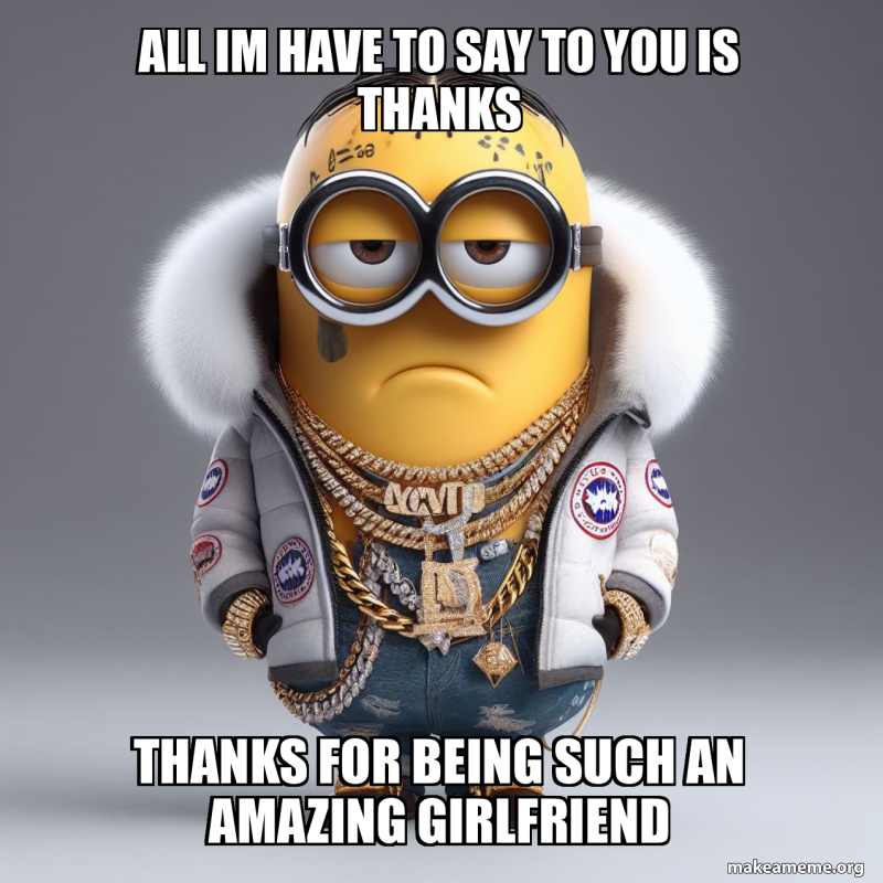 All Im have to say to you is thanks thanks for being such an amazing ...