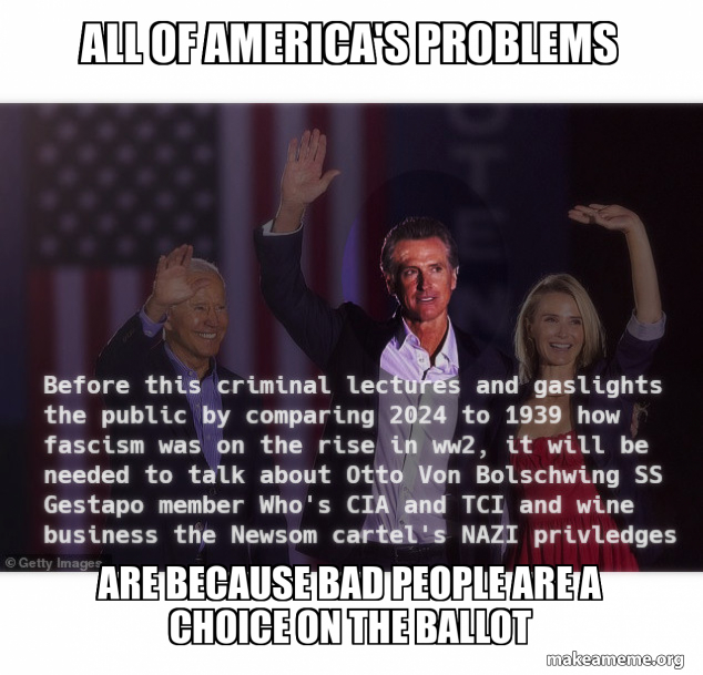 ALL OF AMERICA'S PROBLEMS ARE BECAUSE BAD PEOPLE ARE A CHOICE ON THE ...