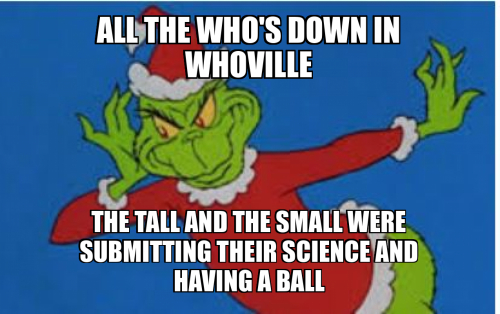 All the Who's down in whoville The tall and the small were submitting ...