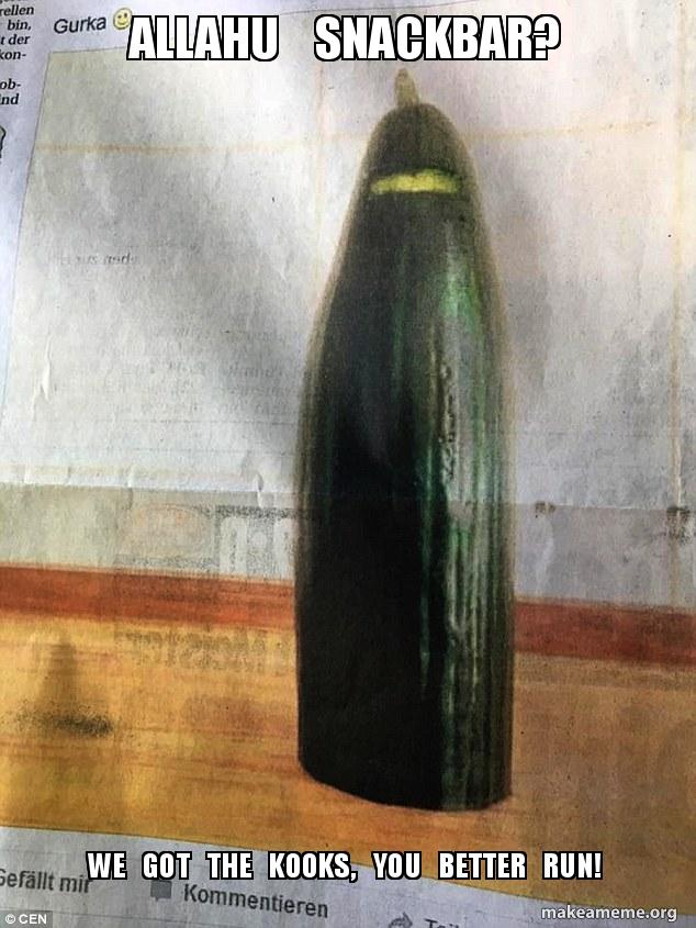 Allahu snackbar? We got the kooks, you better run! - We Got the Kooks ...