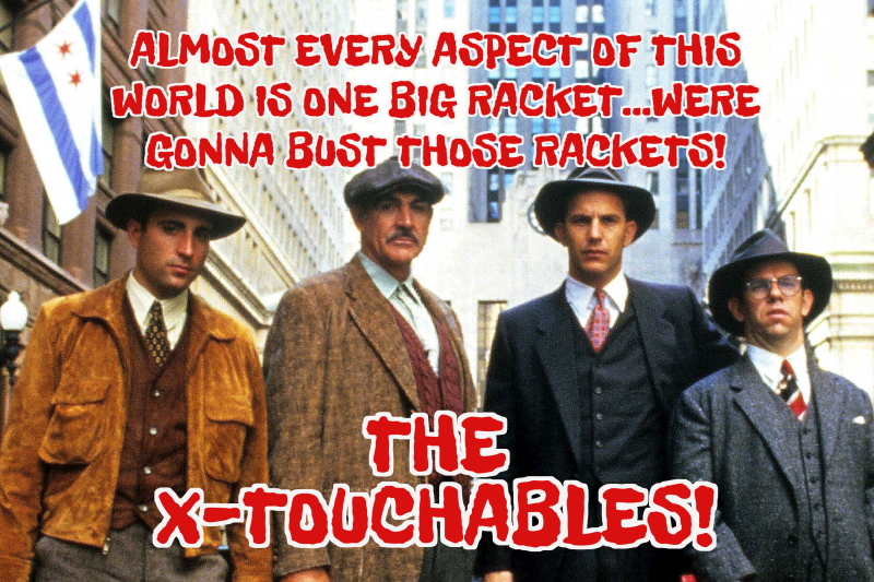 almost every aspect of this world is one big racket...were gonna bust ...