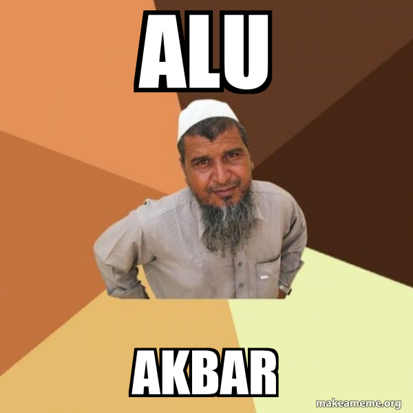 alu akbar - Ordinary Muslim Man Meme Generator