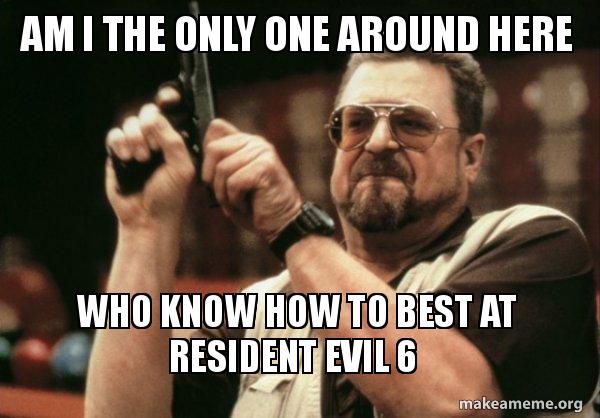 Resident Evil 6 Logo Meme