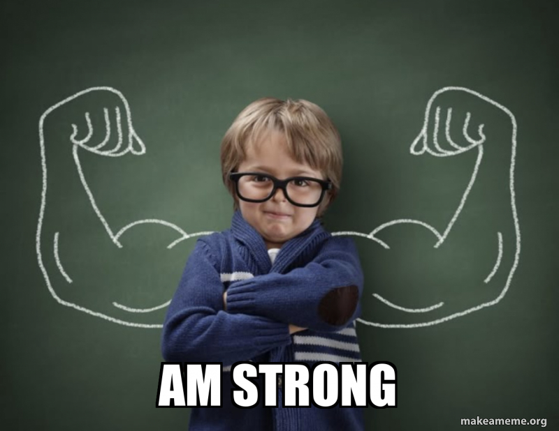 Am strong Meme Generator