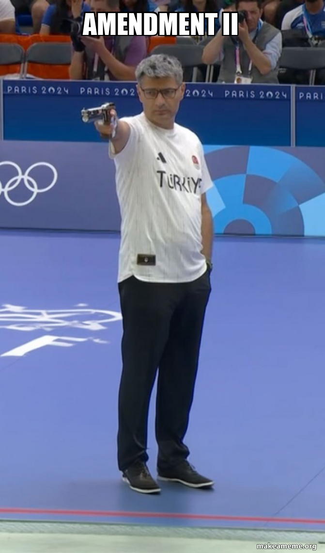 Amendment II - Yusuf Dikec Meme Generator