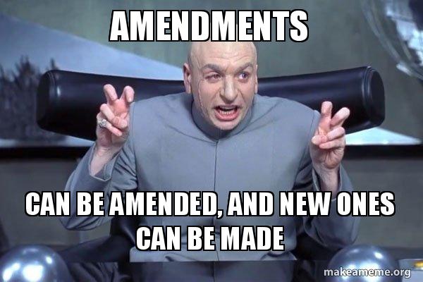 20th Amendment Meme