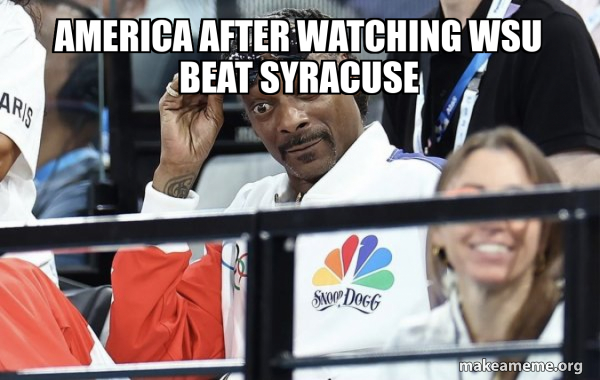 America after watching WSU beat Syracuse - Snoop Dogg Sunglasses at ...