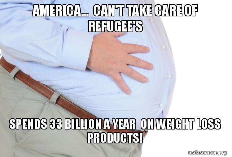 America... Can't take care of refugee's Spends 33 billion a year on ...