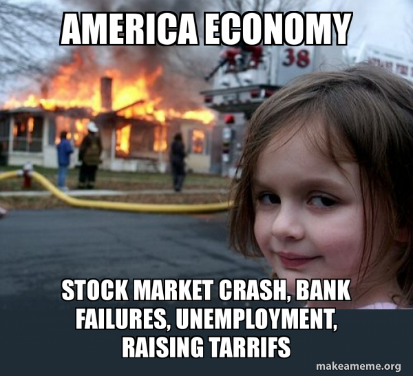 America economy Stock market crash, bank failures, unemployment ...