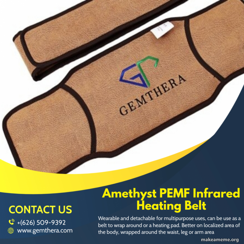 - Amethyst PEMF Infrared Heating Belt Meme Generator