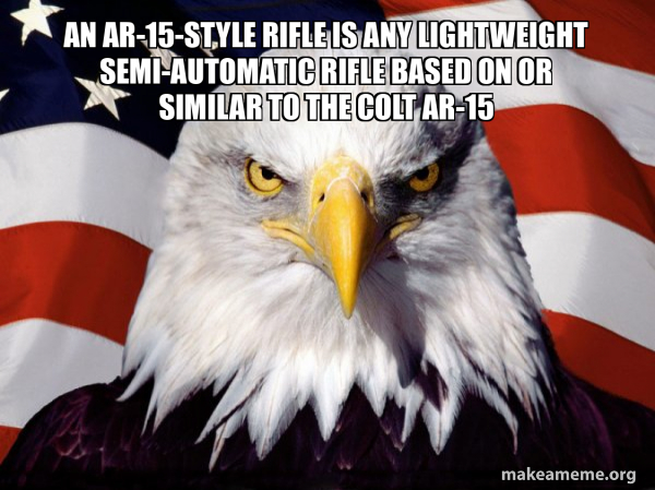 An AR-15-style rifle is any lightweight semi-automatic rifle based on ...