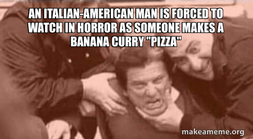 An italian-american man is forced to watch in horror as someone makes a ...