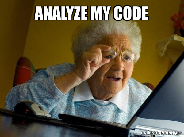 Analyze my code - Internet Grandma Meme Generator
