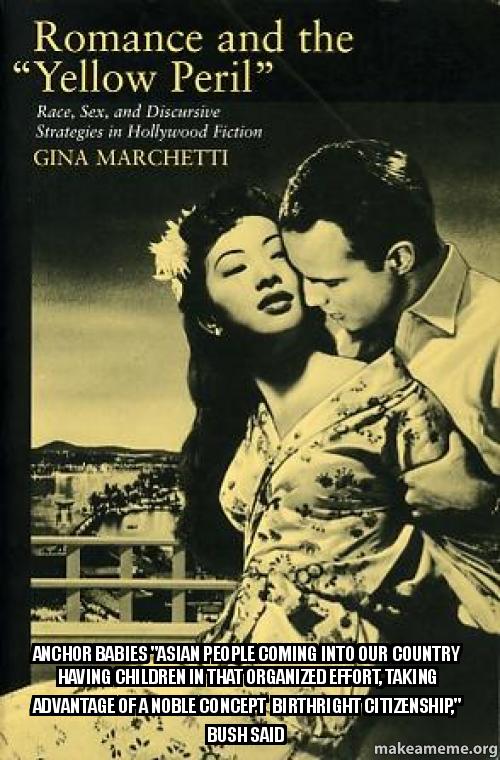 ANCHOR BABIES "Asian people coming into our country having children in ...