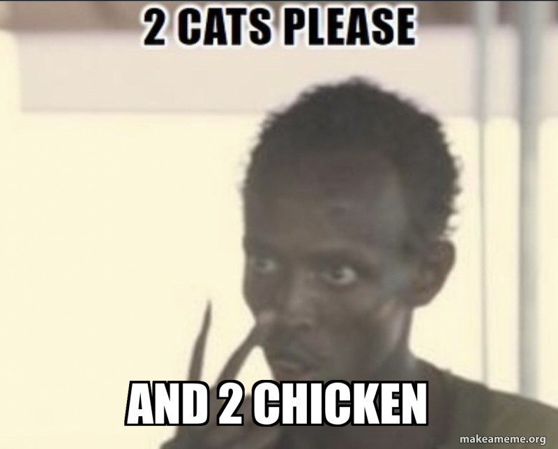 and 2 chicken Meme Generator