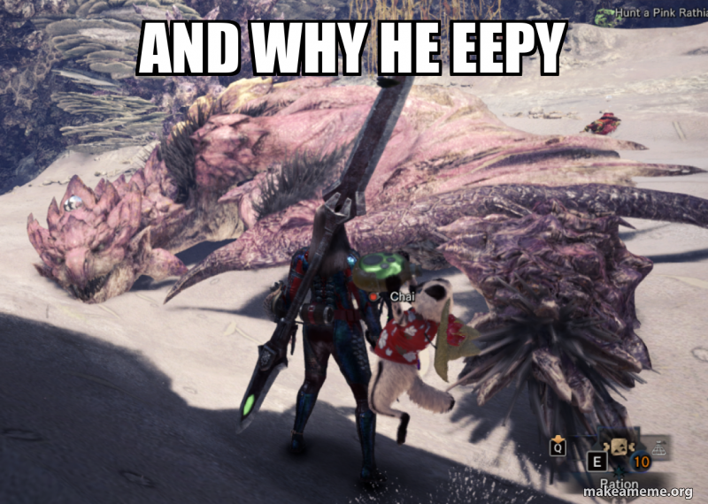 and why he eepy Meme Generator