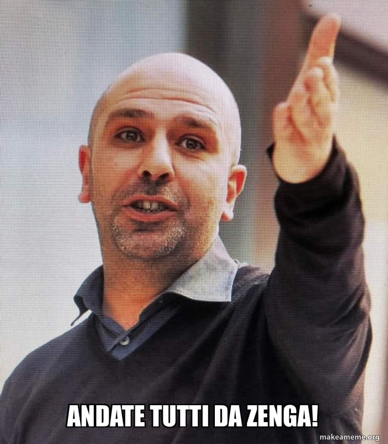 Andate tutti da ZENGA! Meme Generator