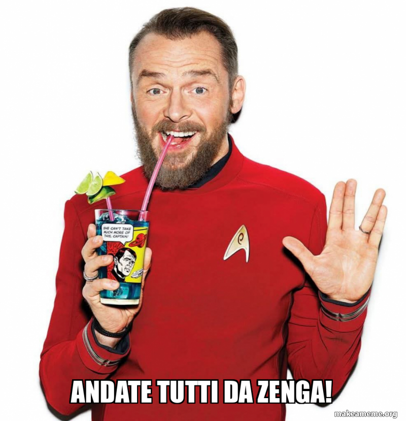 Andate tutti da ZENGA! Meme Generator