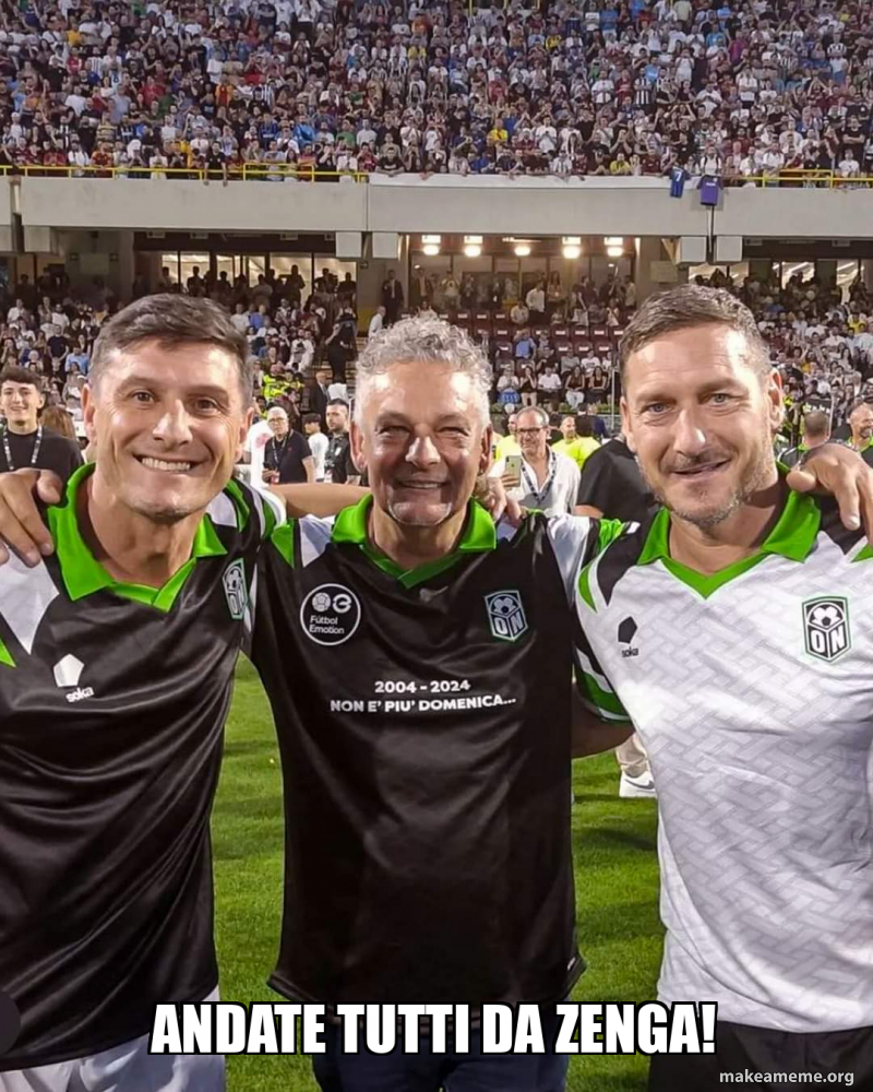 Andate tutti da ZENGA! Meme Generator