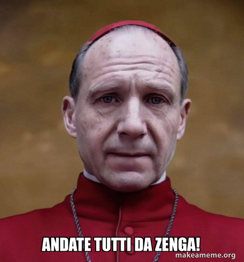 Andate tutti da ZENGA! Meme Generator