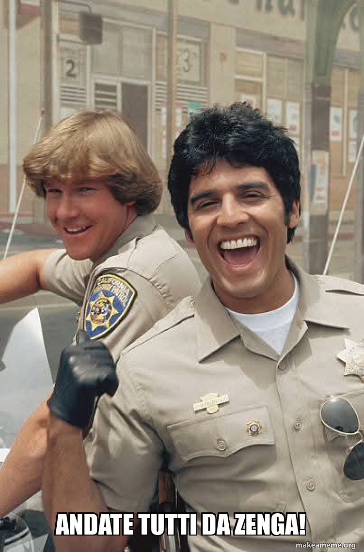 Andate tutti da ZENGA! Meme Generator