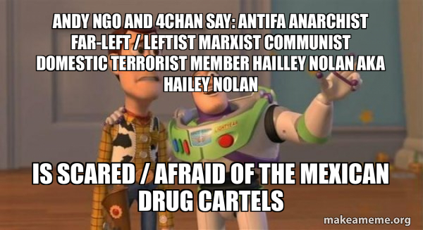 Andy Ngo and 4Chan Say: Antifa Anarchist Far-Left / Leftist Marxist ...