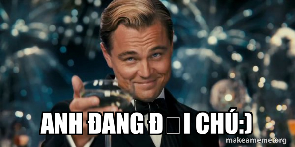 Anh đang đợi chú:) - Great Gatsby Reaction - Leonardo DiCaprio Toast ...